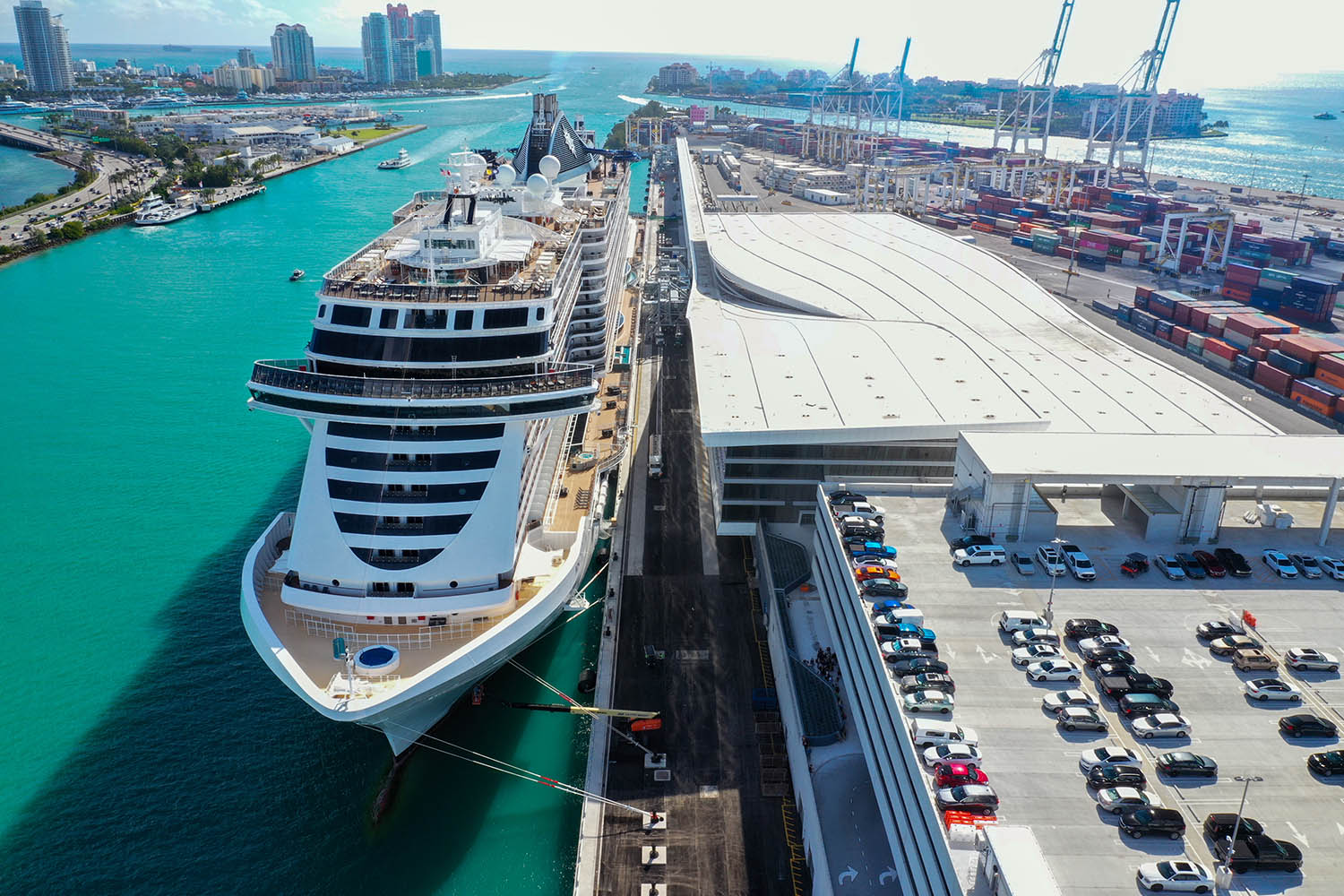 First Look at the World's Largest Cruise Terminal in Miami - Luxury ...